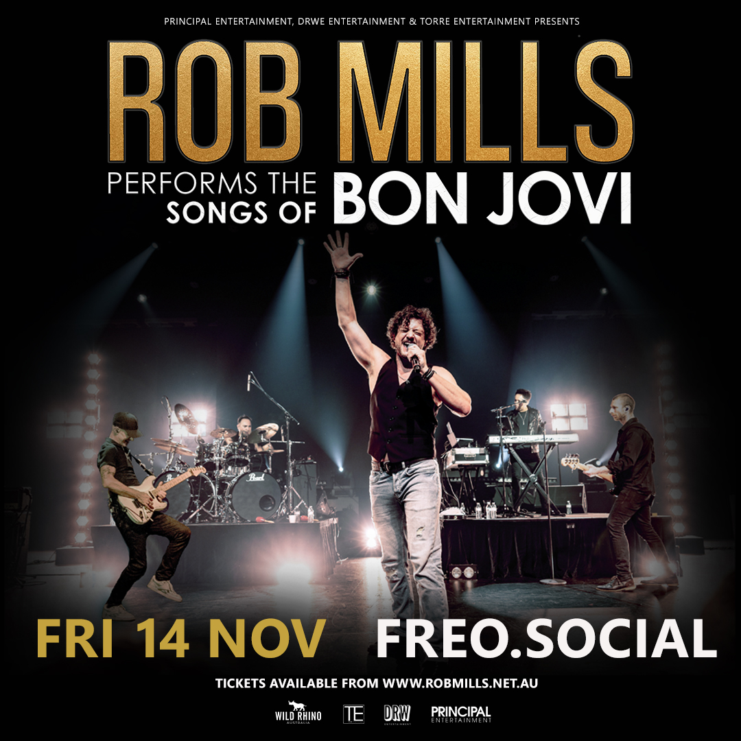 Rob Mills Performs the songs of Bon Jovi - Perth - DRW Entertainment